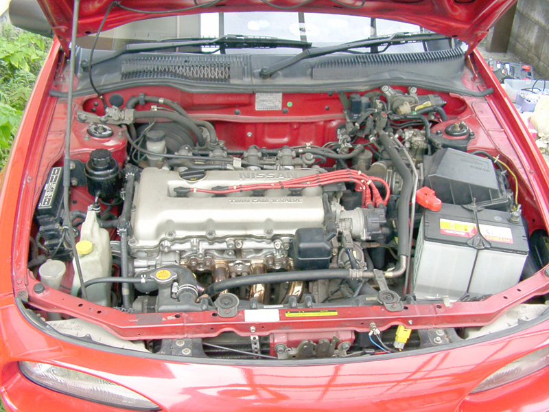 Nissan SR18DE 1.8 Motor - Motor Inspektion
