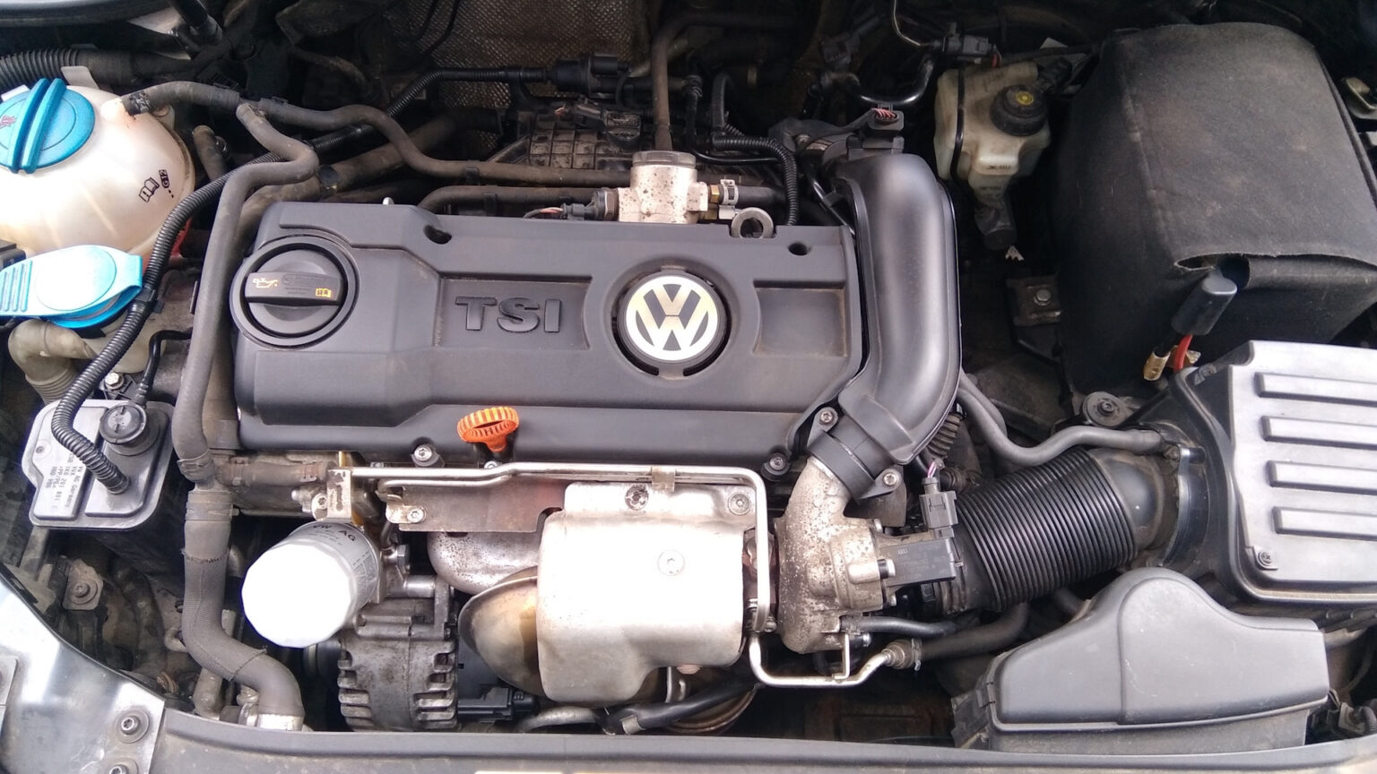 VW 1.4 TSI CAXA-Motor - Motor Inspektion