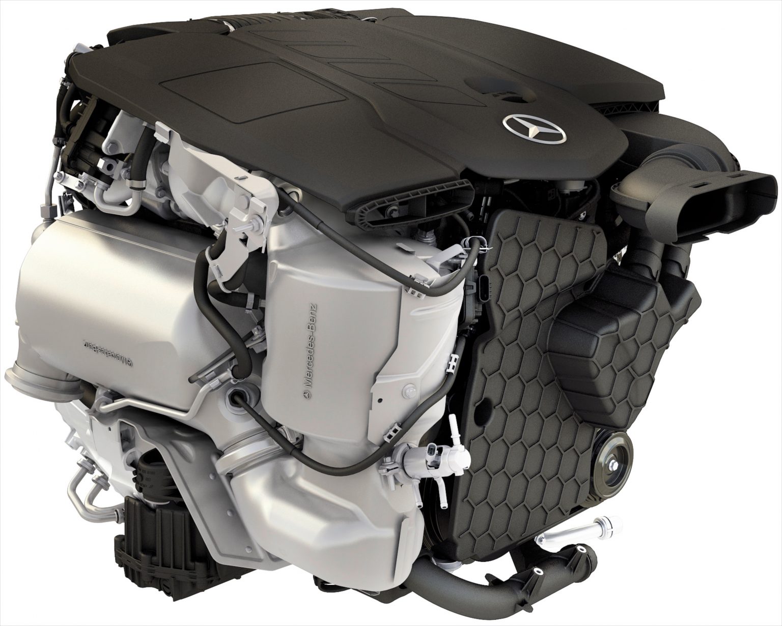 Mercedes OM654-Motor - Motor Inspektion